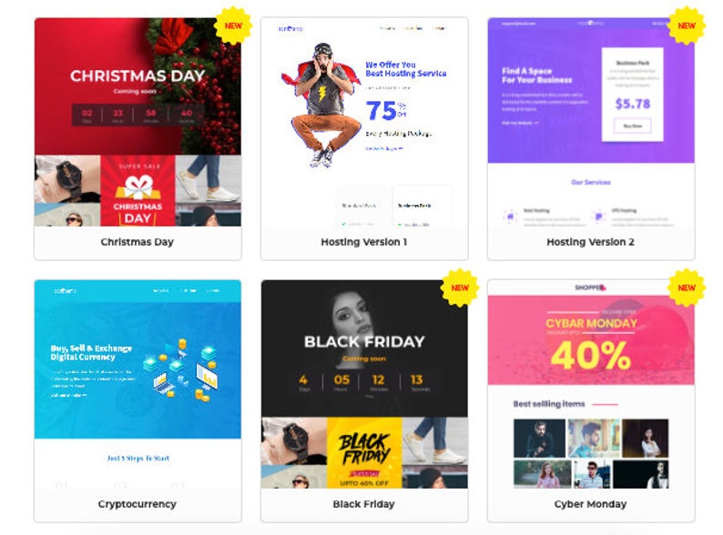 Hostetemp - Multipurpose Email Templates Builder | Email Templates ...