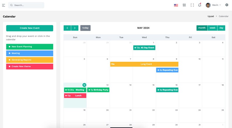 Upzet PHP Admin & Dashboard Template Template for PHP Admin and ...