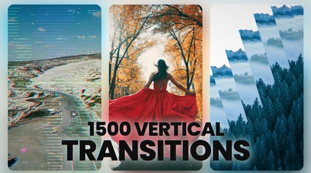 1500+ Vertical Transitions for After Effects (digital Download) - Etsy