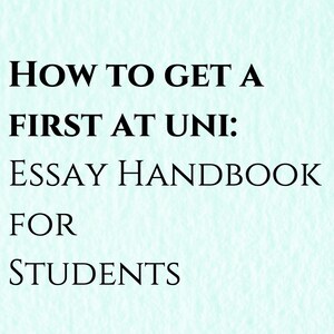 Essay Guide & Fillable Handbook Bundle | University, College Student - Etsy