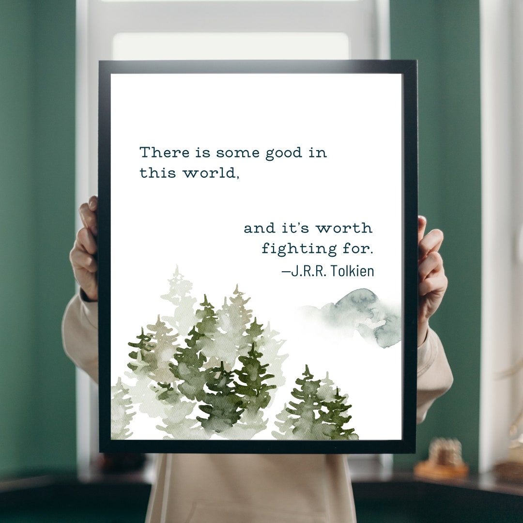 J.R.R. Tolkien Quote Poster | Digital Download - Etsy