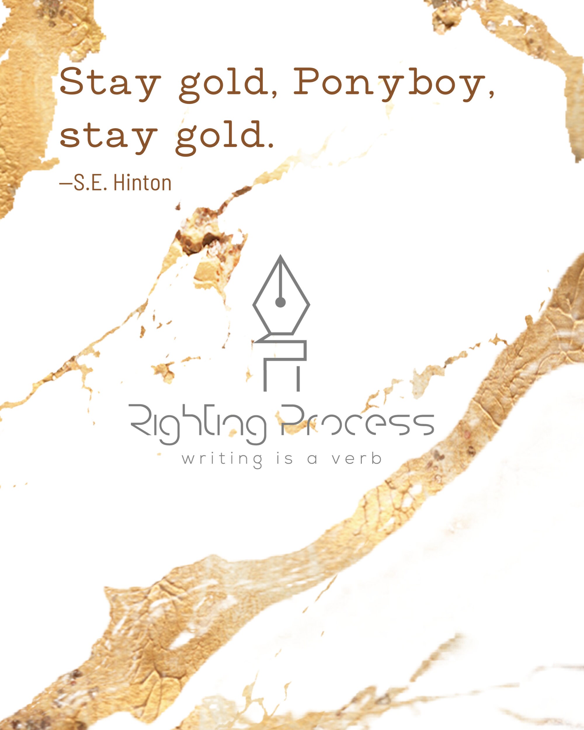 The Outsiders Stay Gold Quote Poster | Digital Download - Etsy