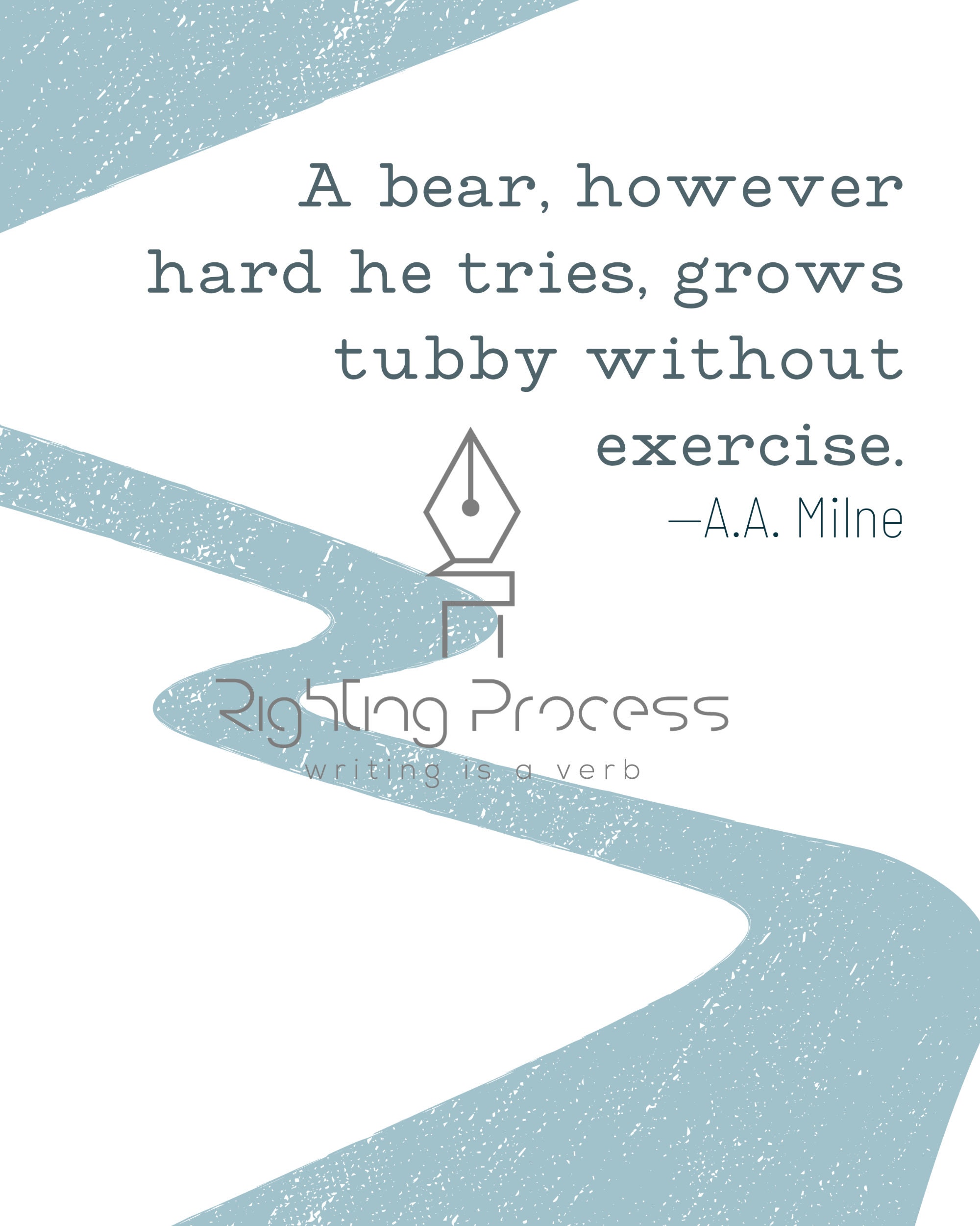 Winnie the Pooh Quote Poster | Digital Download - Etsy