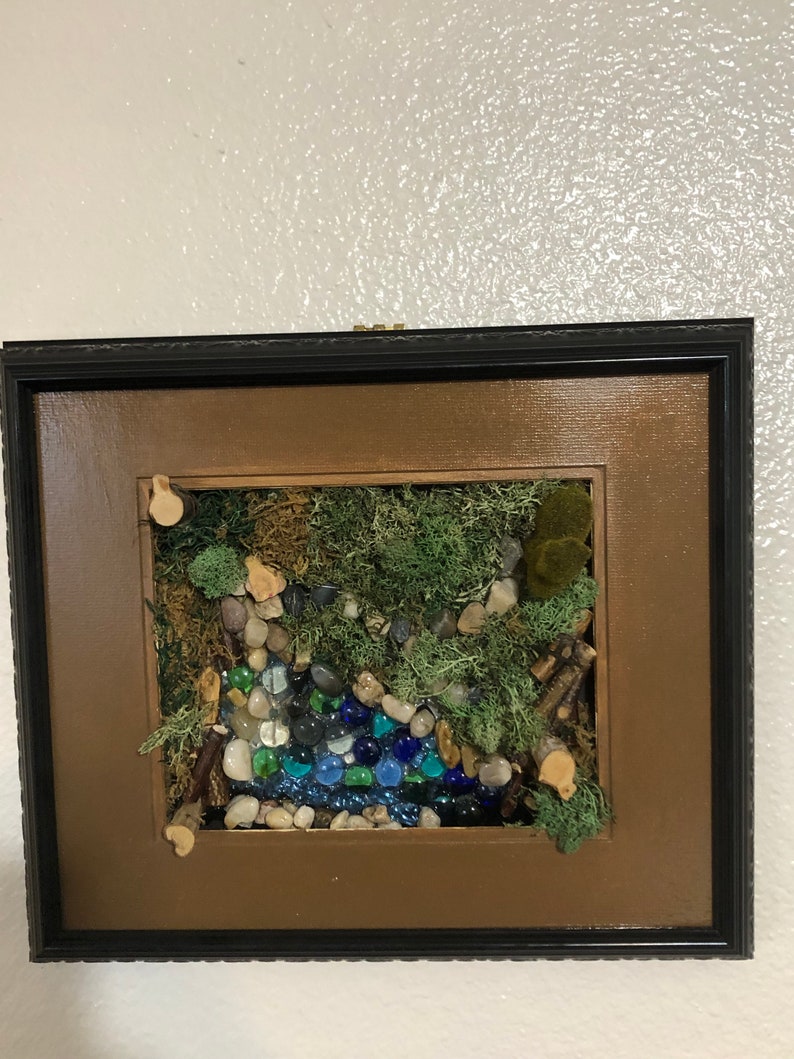 Nature Style Wooden Framed Hand Crafted Home Made 20 X 16 Inches - Etsy