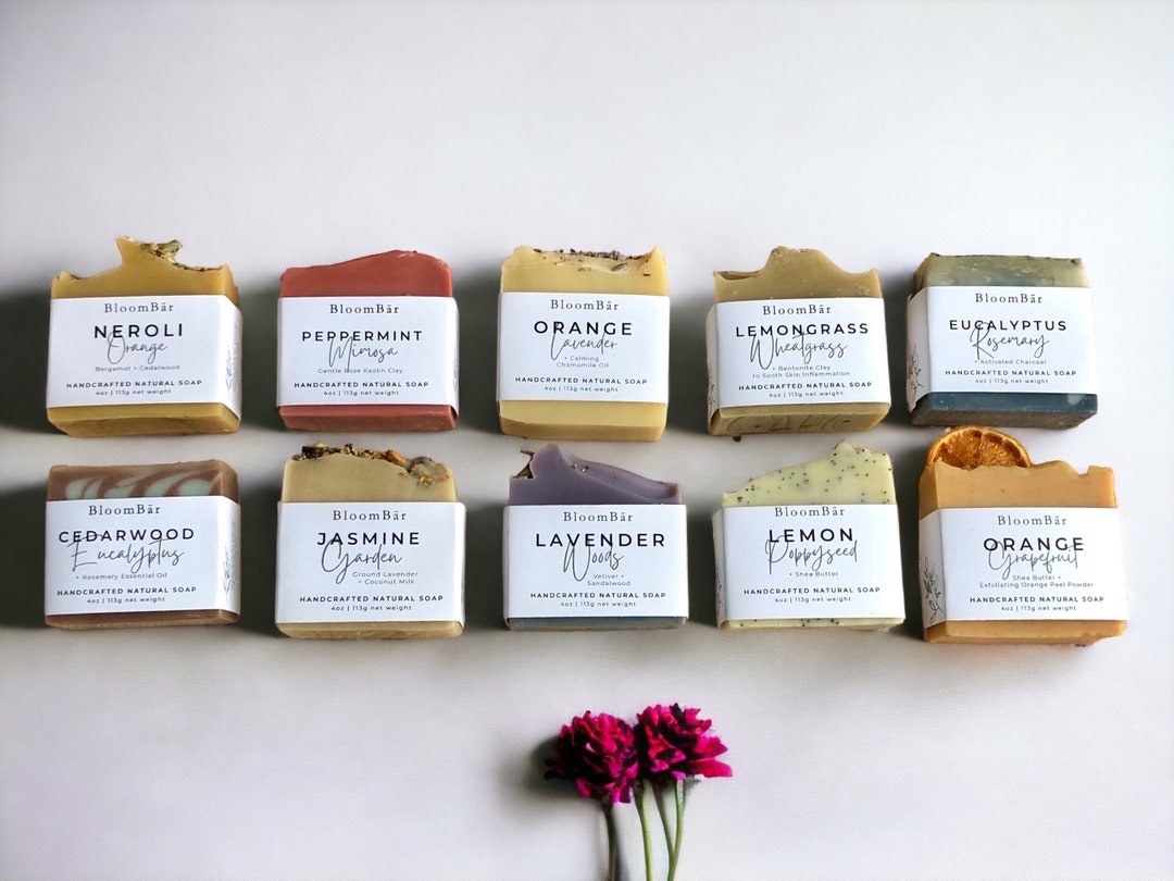 Assorted Handcrafted Artisan Soap | All Natural Handmade Small Batch ...