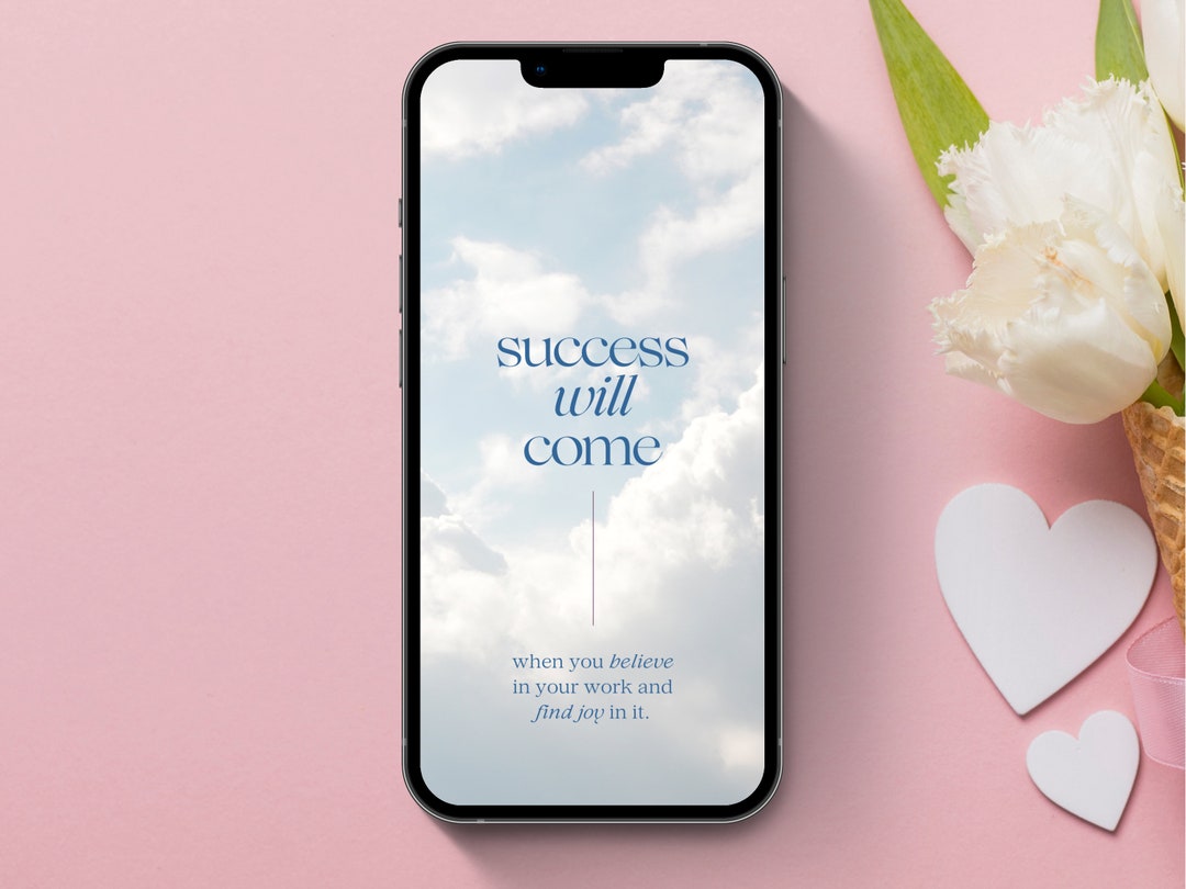 Sky Phone Wallpaper, Affirmations Phone Wallpaper, Motivation Phone ...