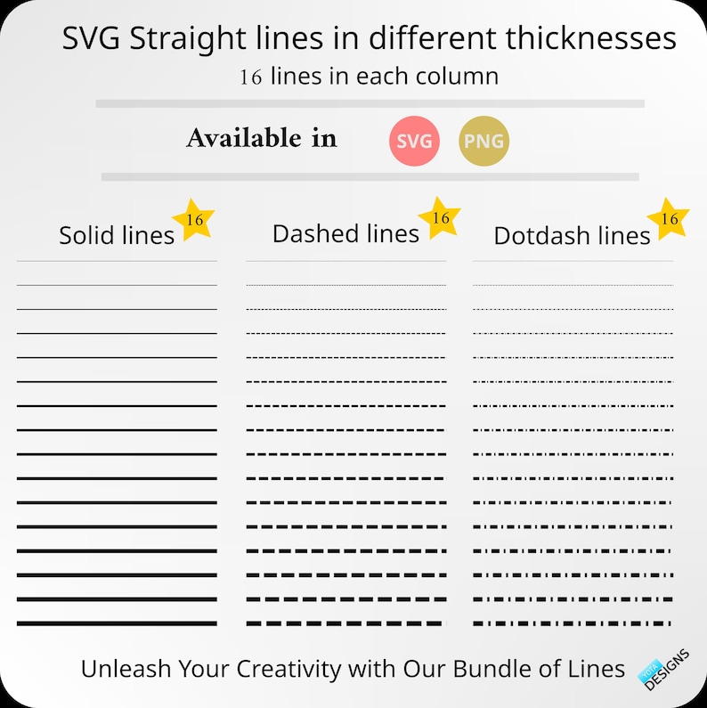 Lines SVG , Basic Lines, Lines Png, Basic Lines, SVG Files for Cricut ...