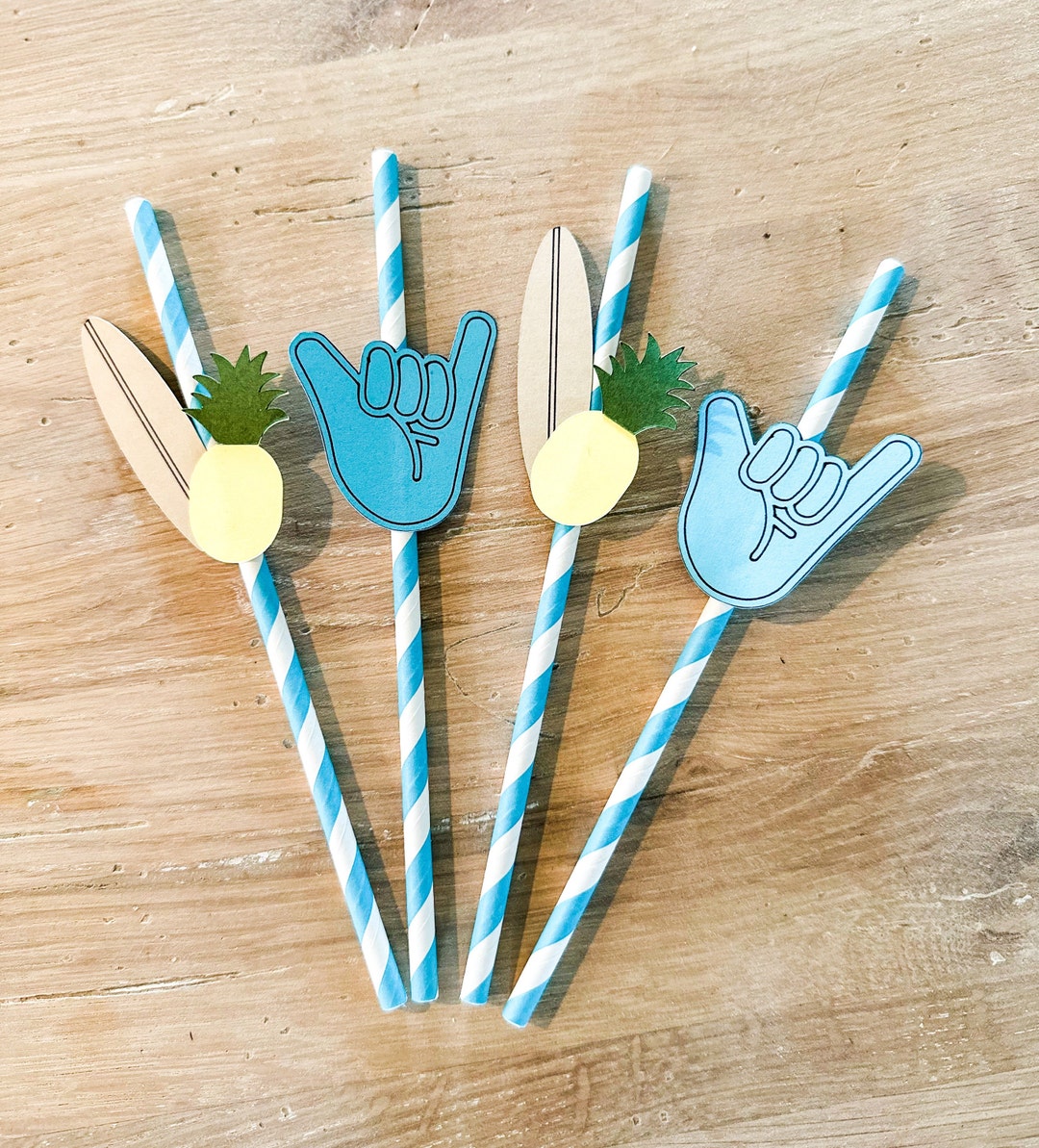 Surfs up Birthday Decor Surf Themed Birthday Shaka Decor Tropical Party ...