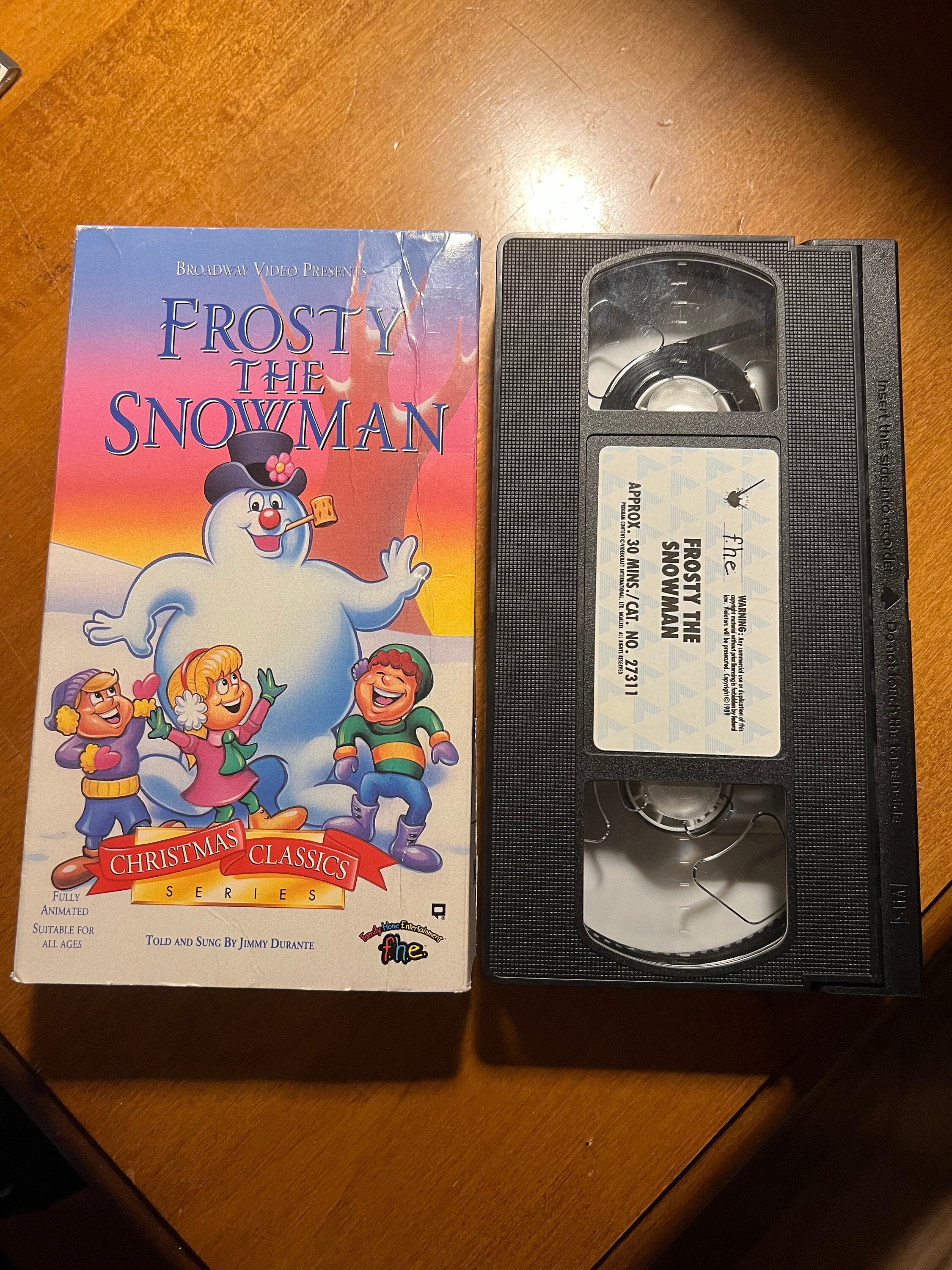 Frosty The Snowman Vhs