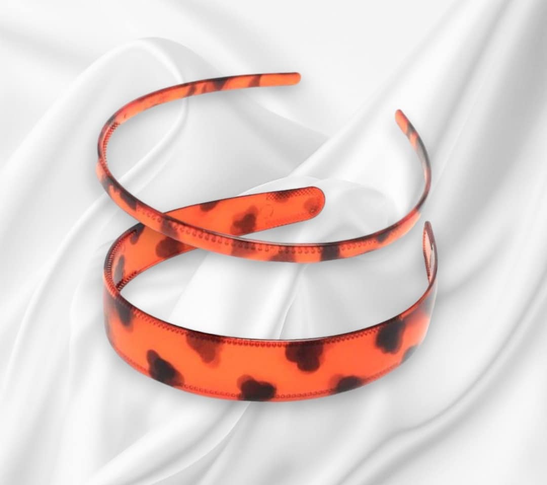 Tort Plain Plastic Alice Hair Band Headband 2 Size Choice - Etsy