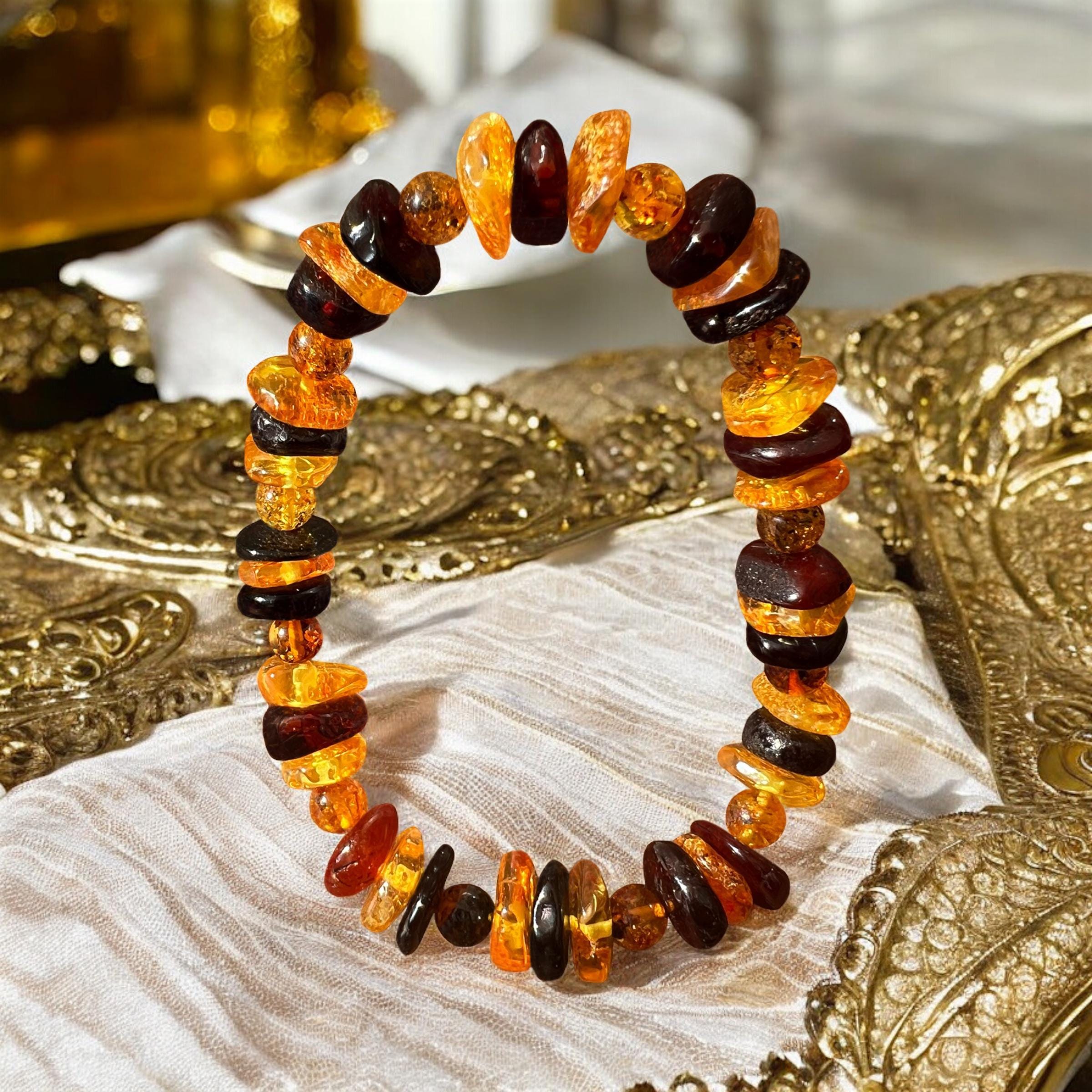 Blood amber bracelet store