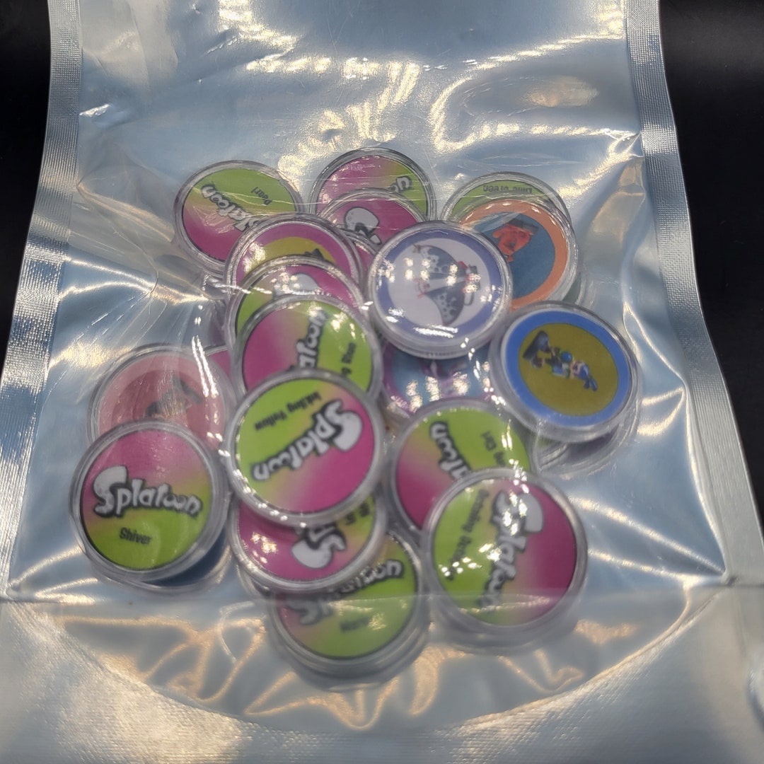 Splatoon Amiibo Coins - Etsy