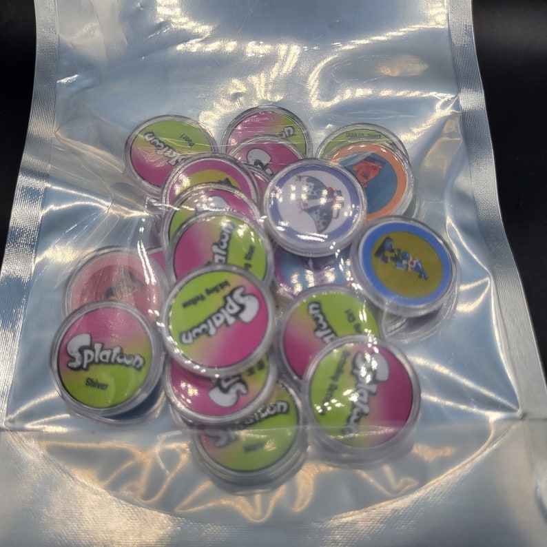 Splatoon Amiibo Coins - Etsy