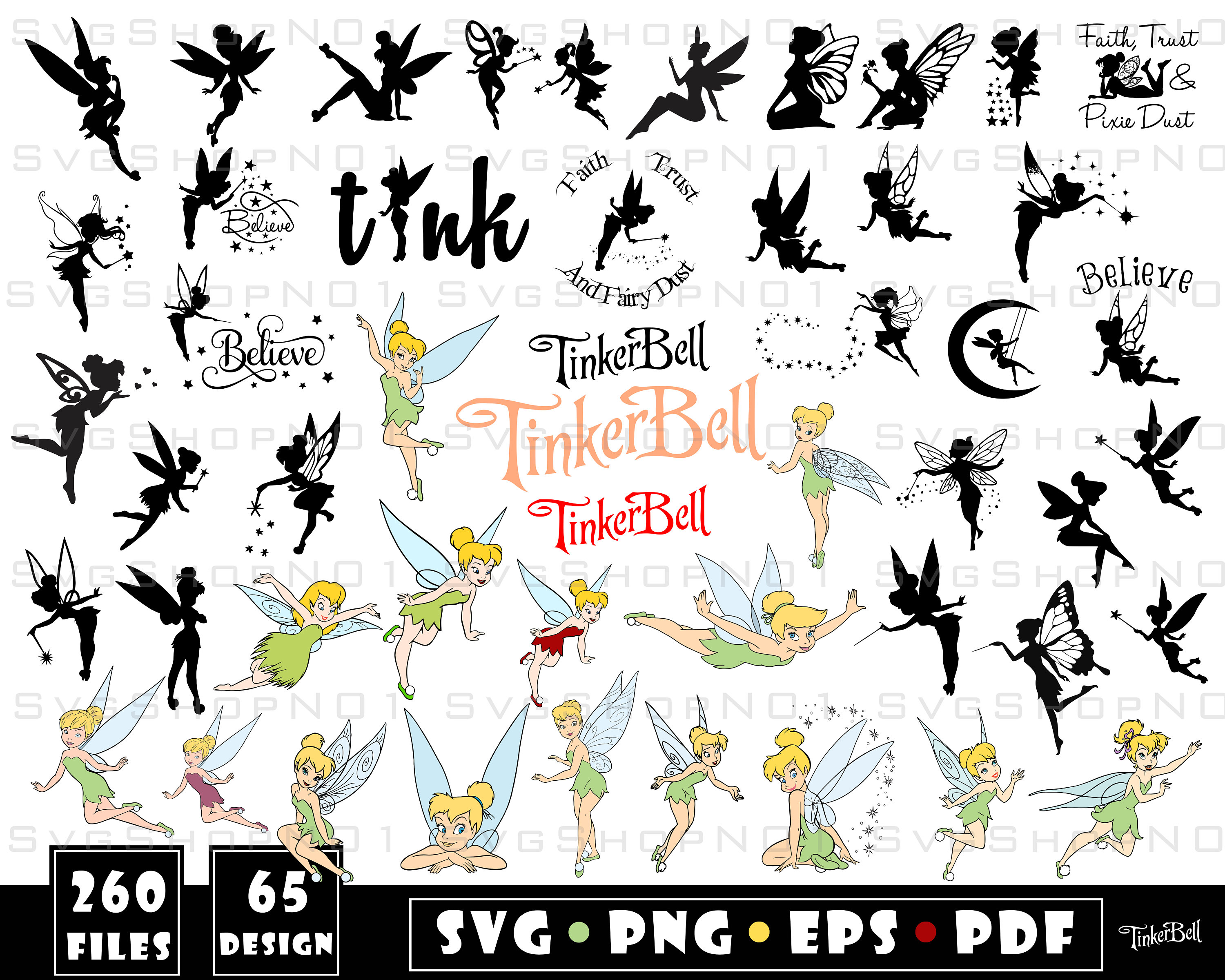 Tinkerbell Svg Tinkerbell Png Tinkerbell Svg Cut Files - Etsy UK
