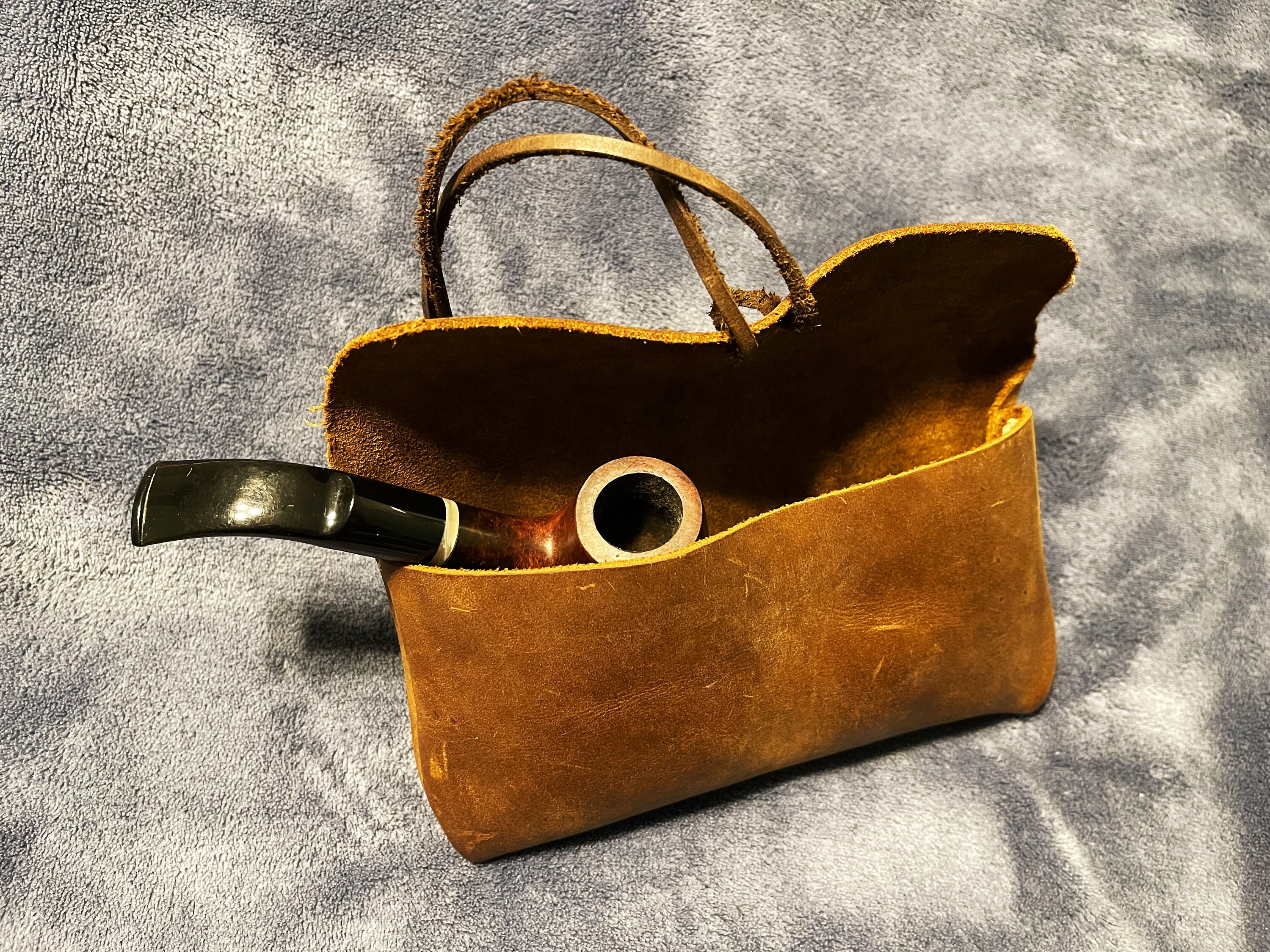 Genuine Leather Carry Pouch (hidden Stitch) - Etsy