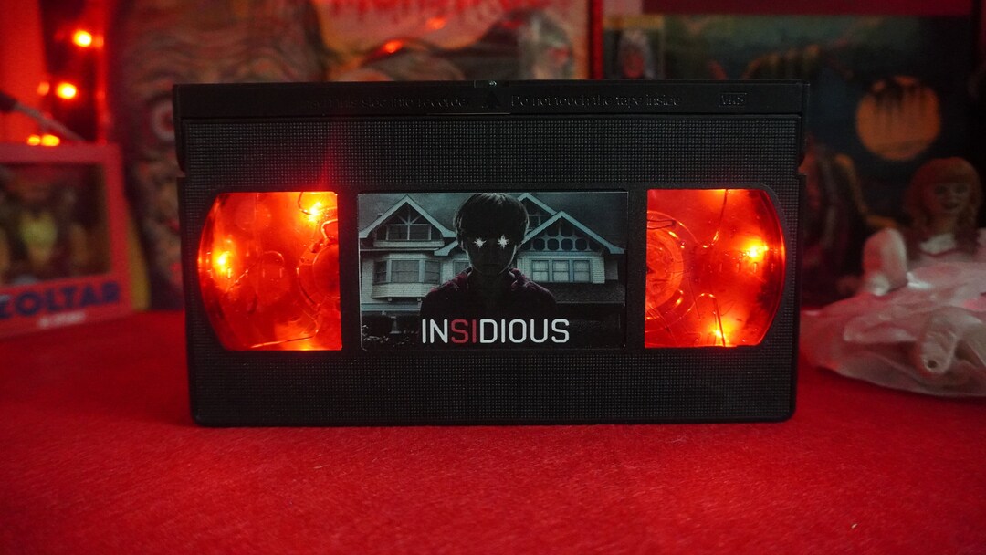 VHS LAMP Insidious Red Led - Etsy