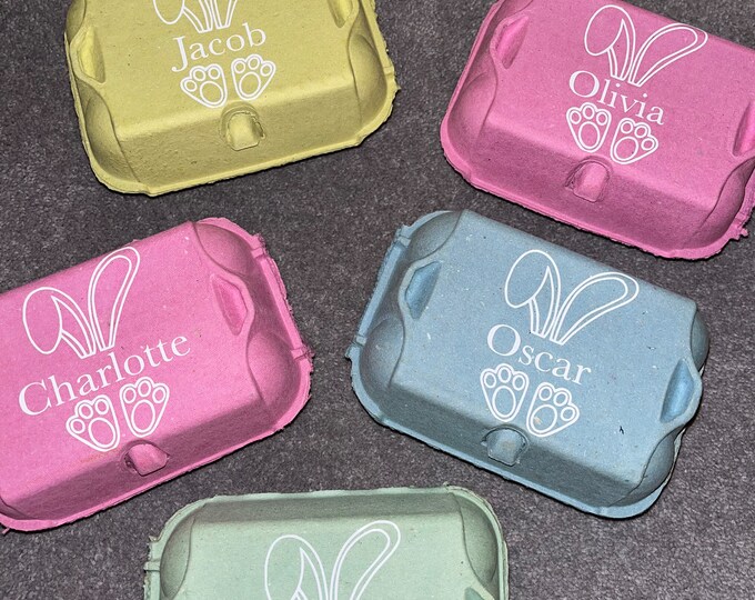 Personalised Easter Egg Box - Etsy UK