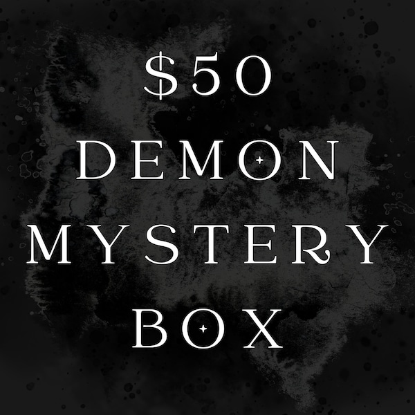 Demon Mystery Box - Etsy