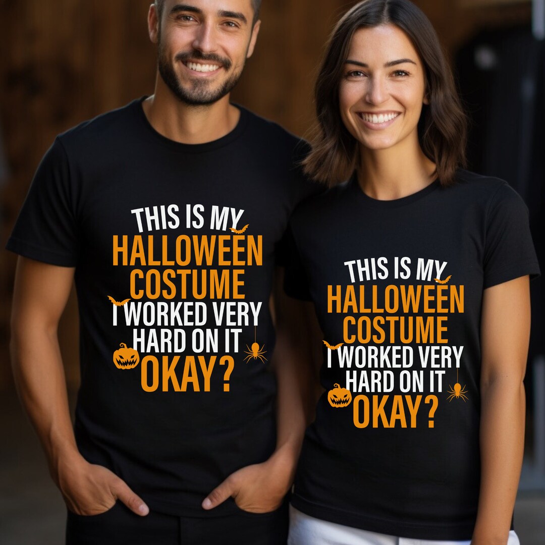 This is My Halloween Costume T-shirt Funny Halloween Shirt, Pumpkin ...