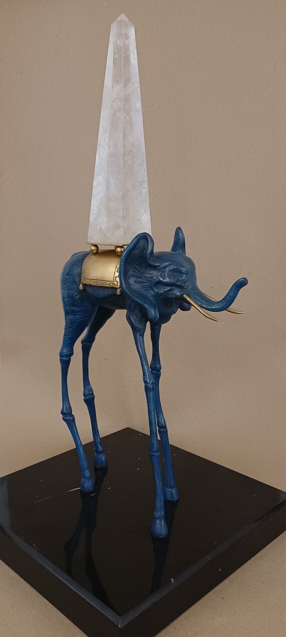 Salvador Dali Elephant Statue