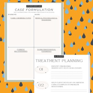 Therapy Case Formulation and Treatment Planning Tool - Etsy