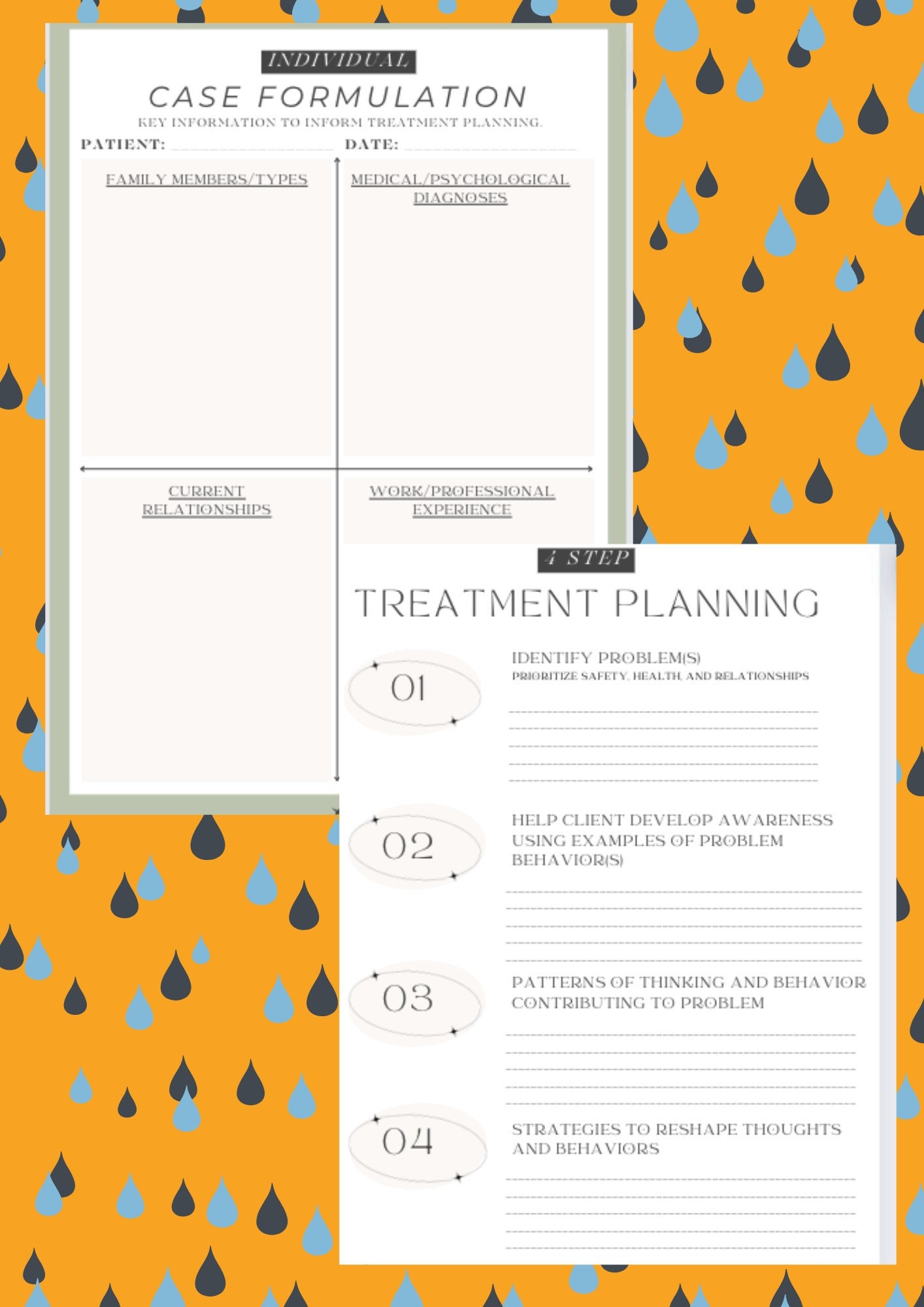 Therapy Case Formulation and Treatment Planning Tool - Etsy