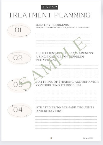 Therapy Case Formulation and Treatment Planning Tool - Etsy