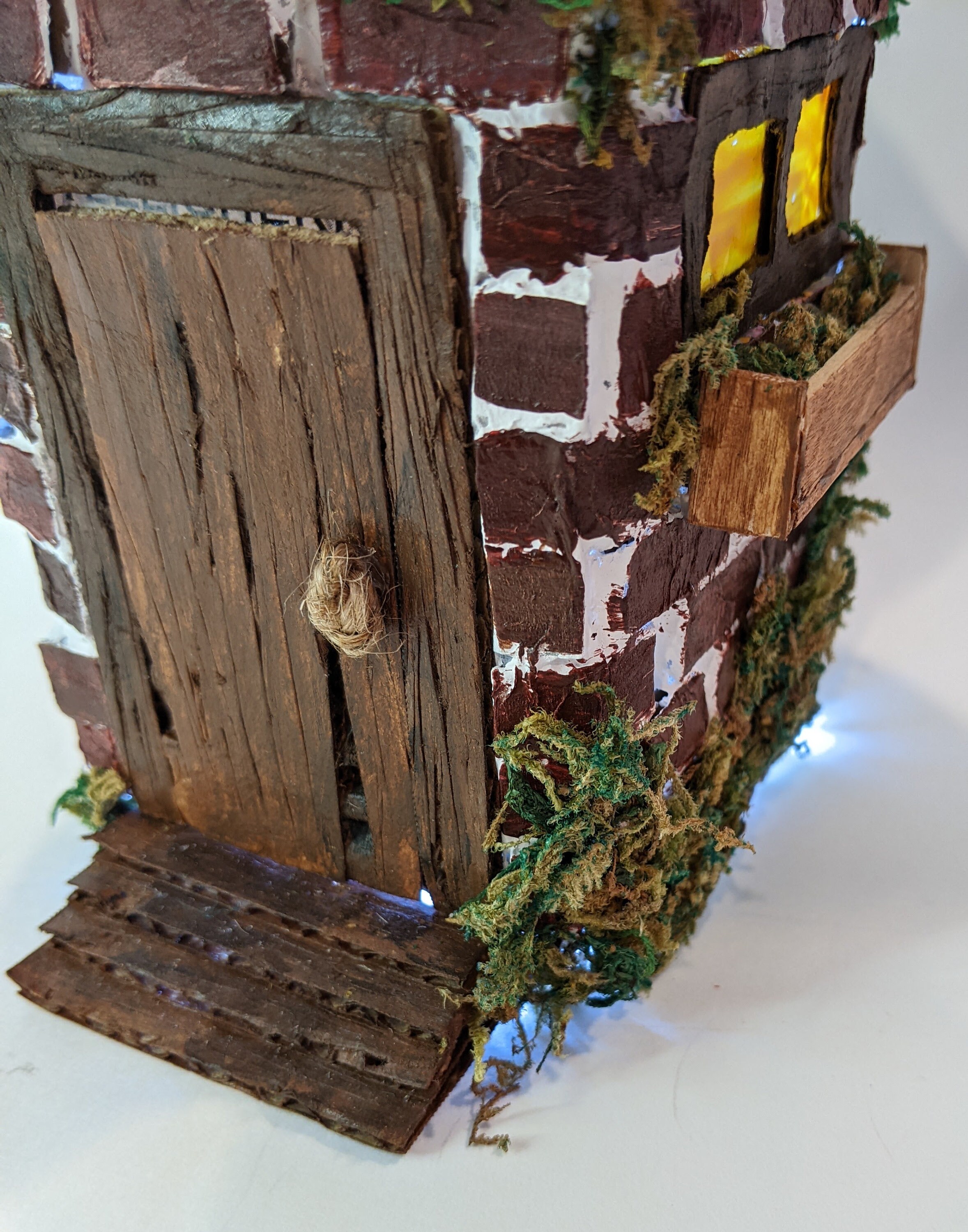 Fairy House Brick Cabin Stash Box - Etsy
