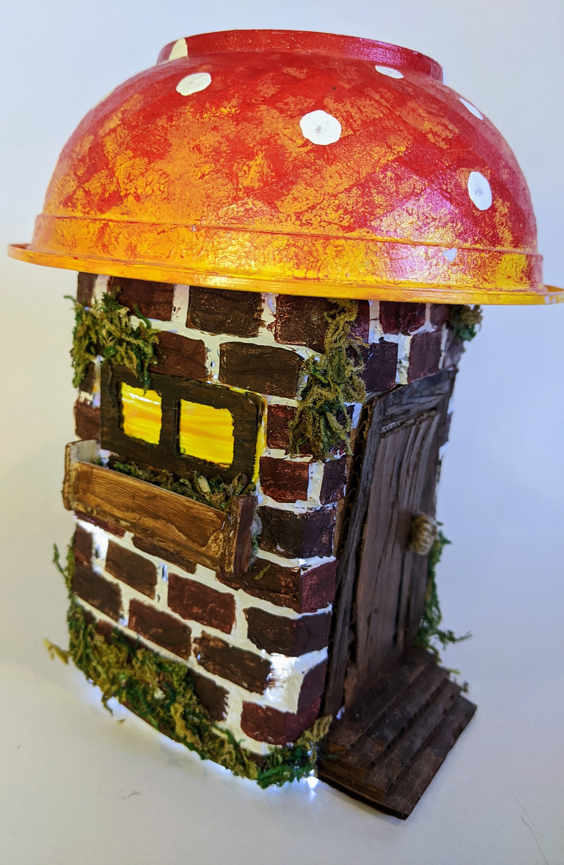 Fairy House Brick Cabin Stash Box - Etsy