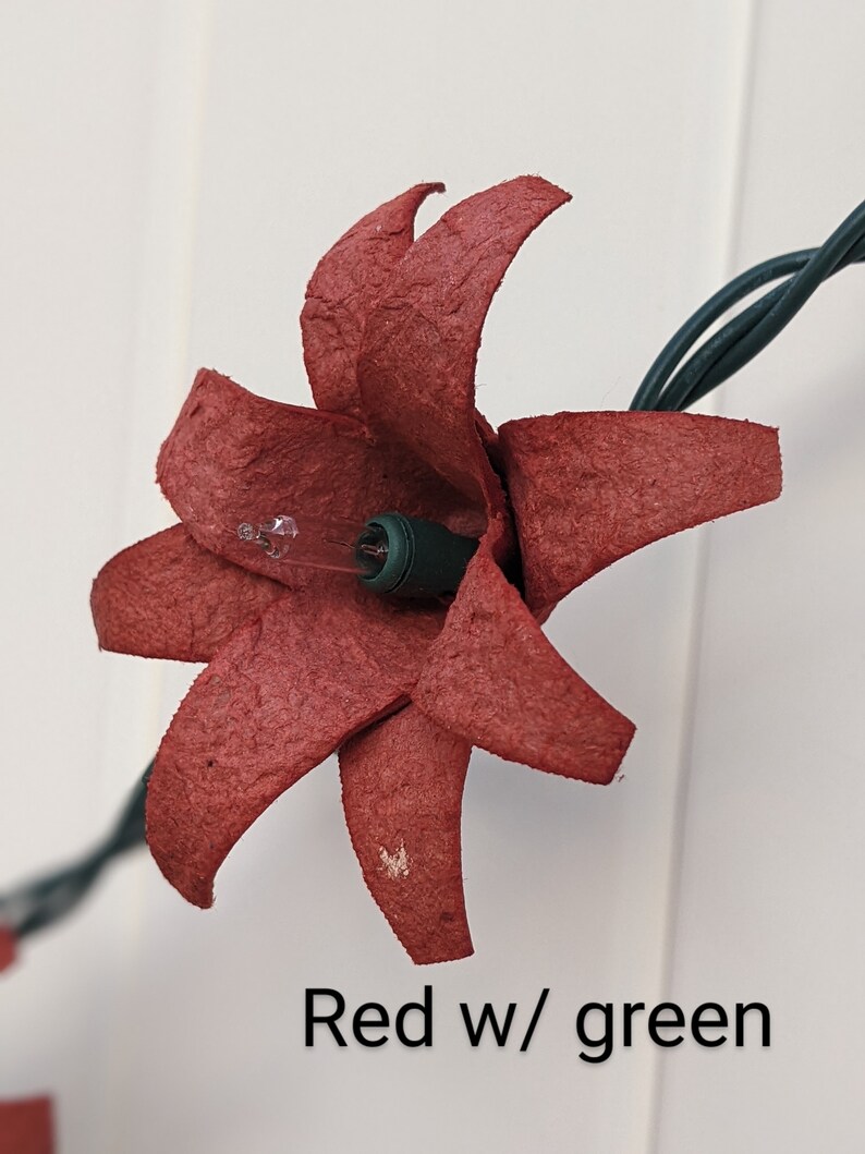 Flower Twinkle Lights/ Whimsical Fairy Lights - Etsy