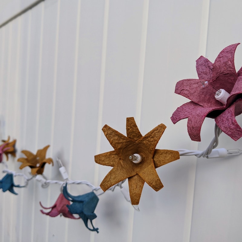 Flower String Lights - Etsy