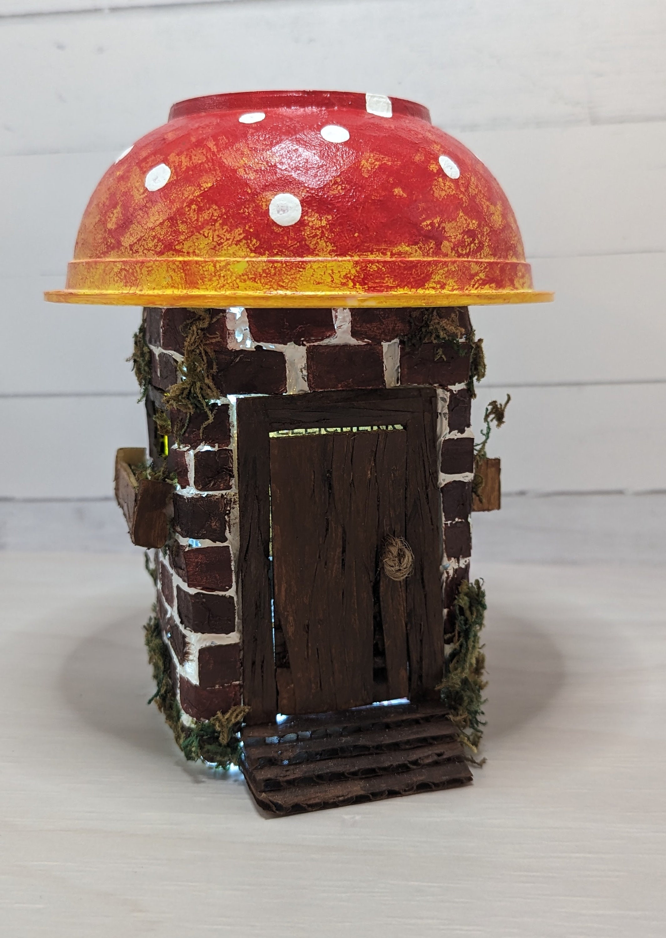 Fairy House Brick Cabin Stash Box - Etsy