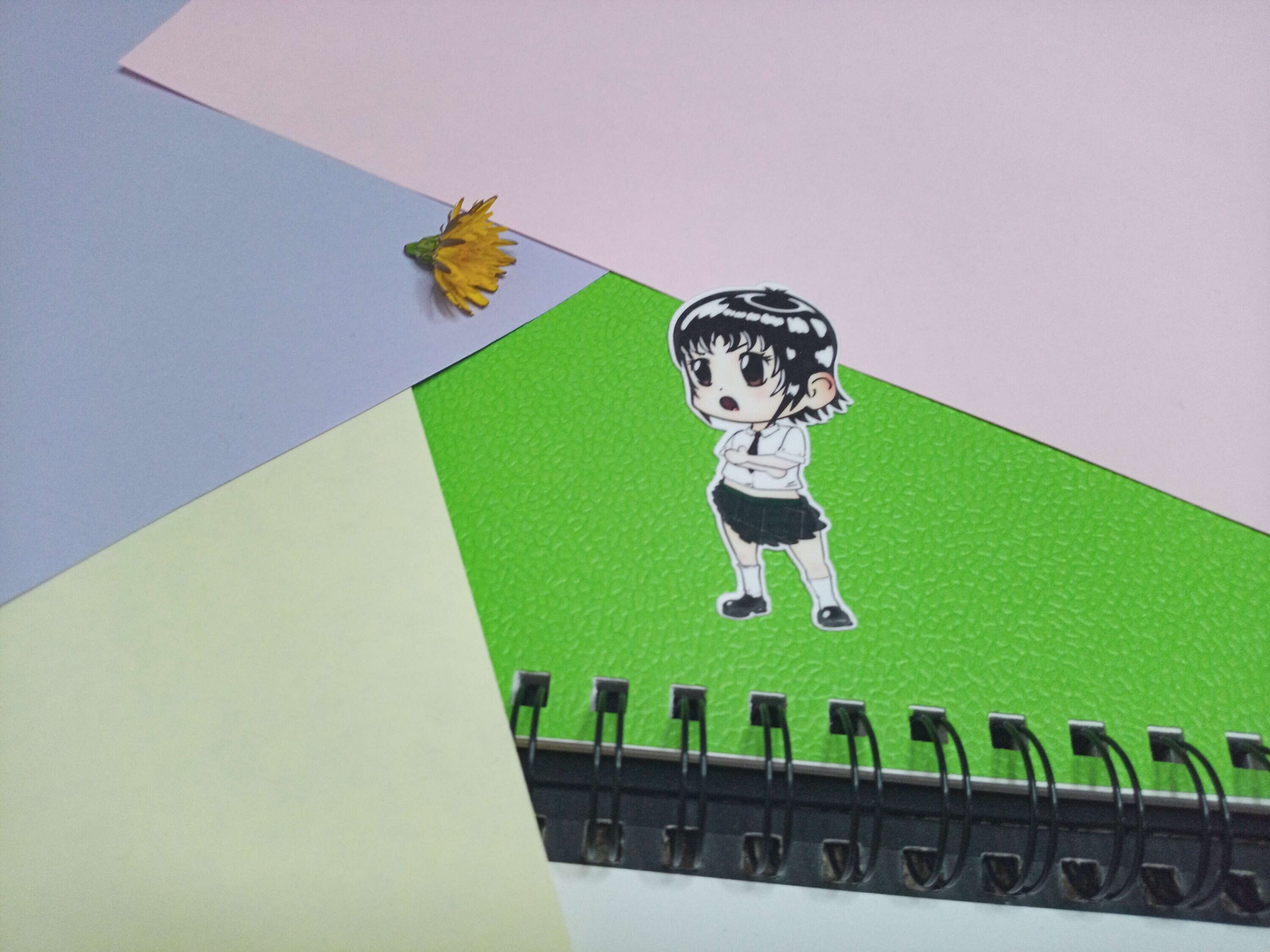 Dying Anime Girl Drawing