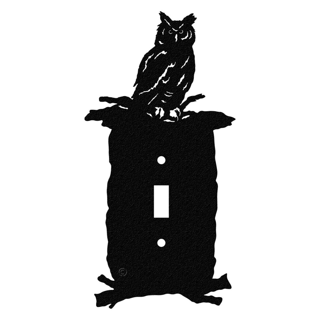 Owl Light Switch Cover Wall Plate - Etsy