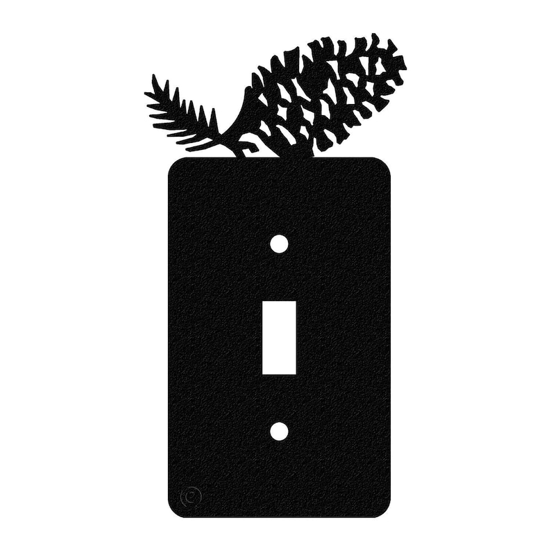Pine Cone Light Switch Cover Wall Plate - Etsy
