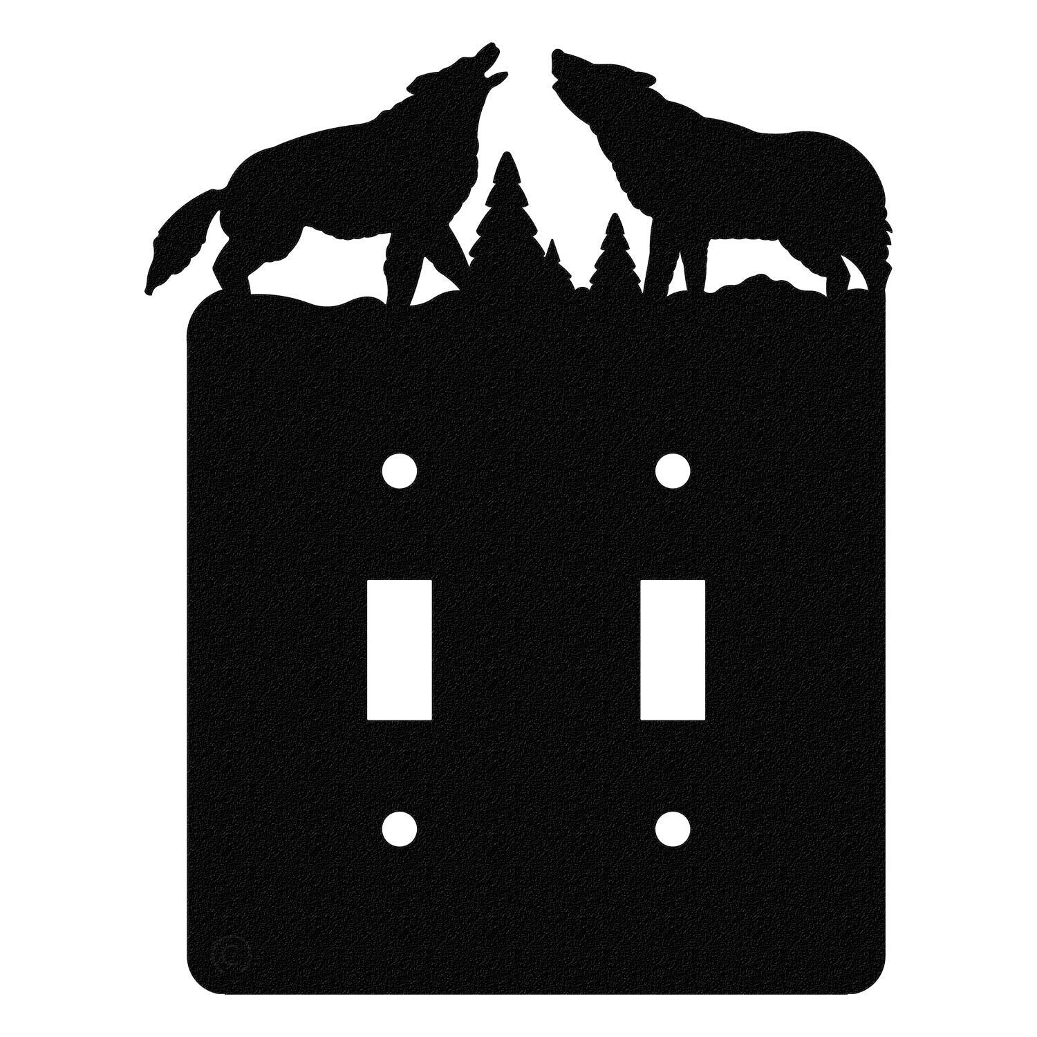 Howling Wolves Light Switch Cover Wall Plate - Etsy