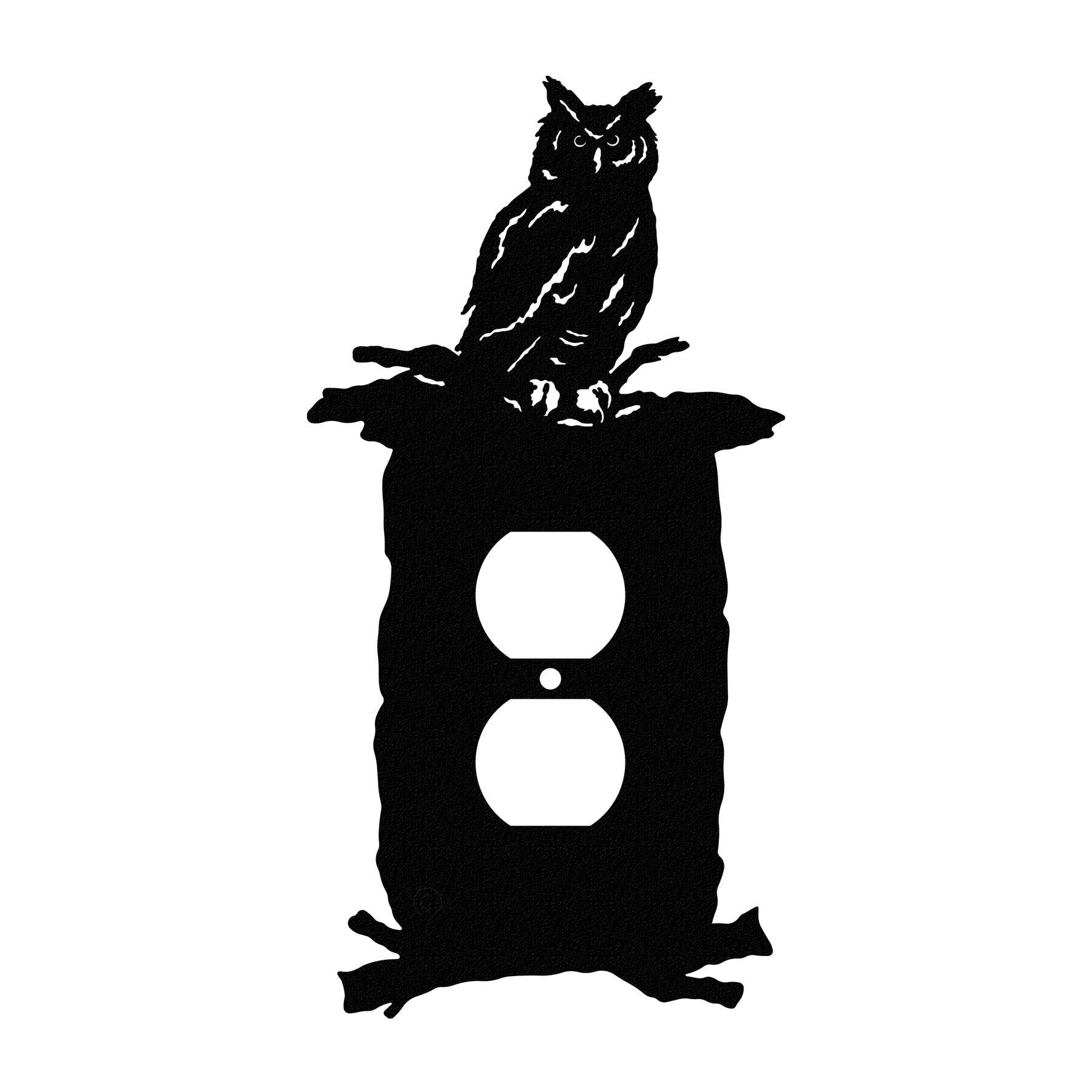 Owl Light Switch Cover Wall Plate - Etsy