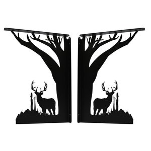 Buck Deer Shelf Brackets 9" (set of 2) - Etsy