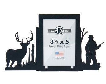 Hunter's Best Friend Decoupaged Embellished 4x6 Vertical Hunting Camo ...
