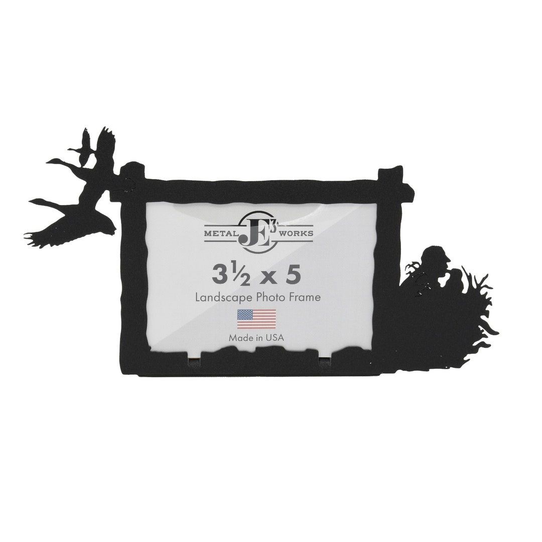 Goose Hunter & Flying Geese Picture Frame - Etsy