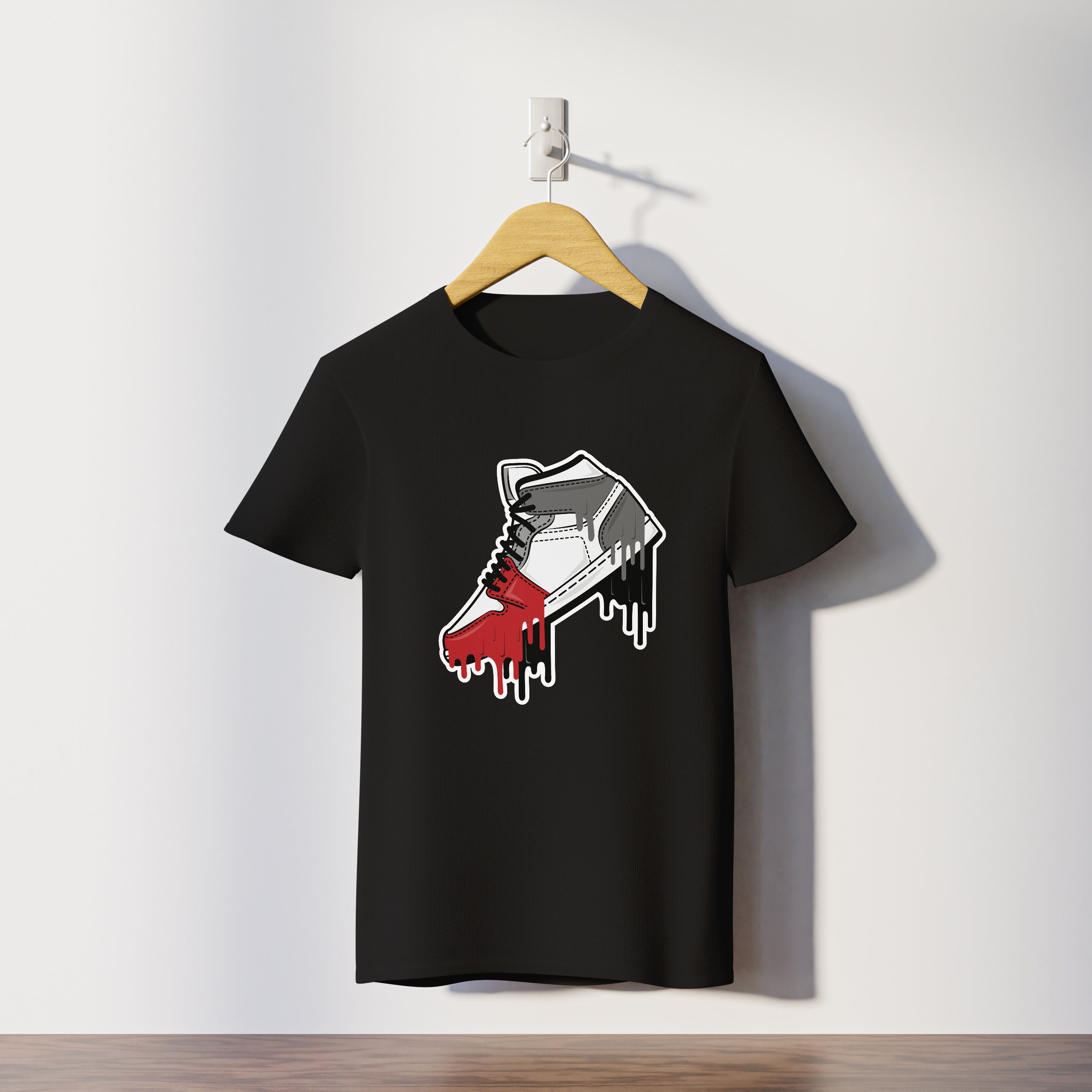 Red/grey - Color Drip Sneaker PNG Digital Download - Etsy