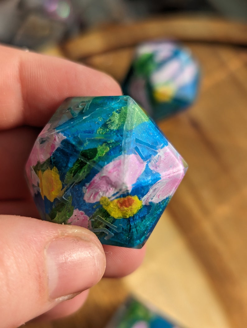 Custom D20 Dice - Etsy