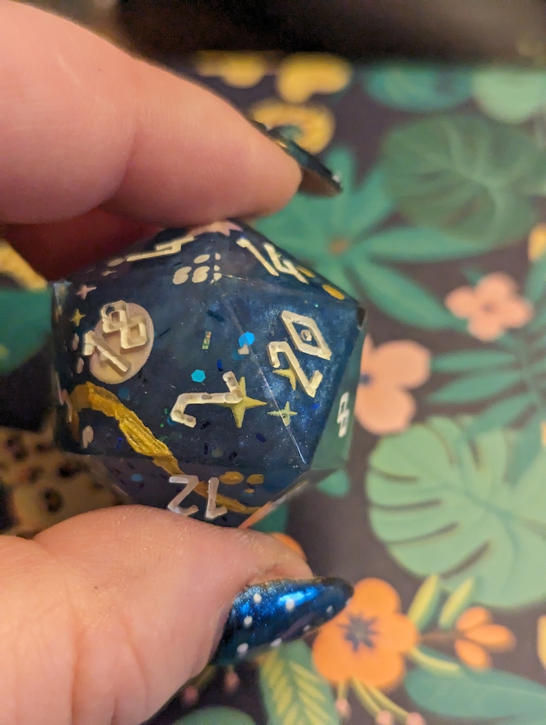 Custom D20 Dice - Etsy