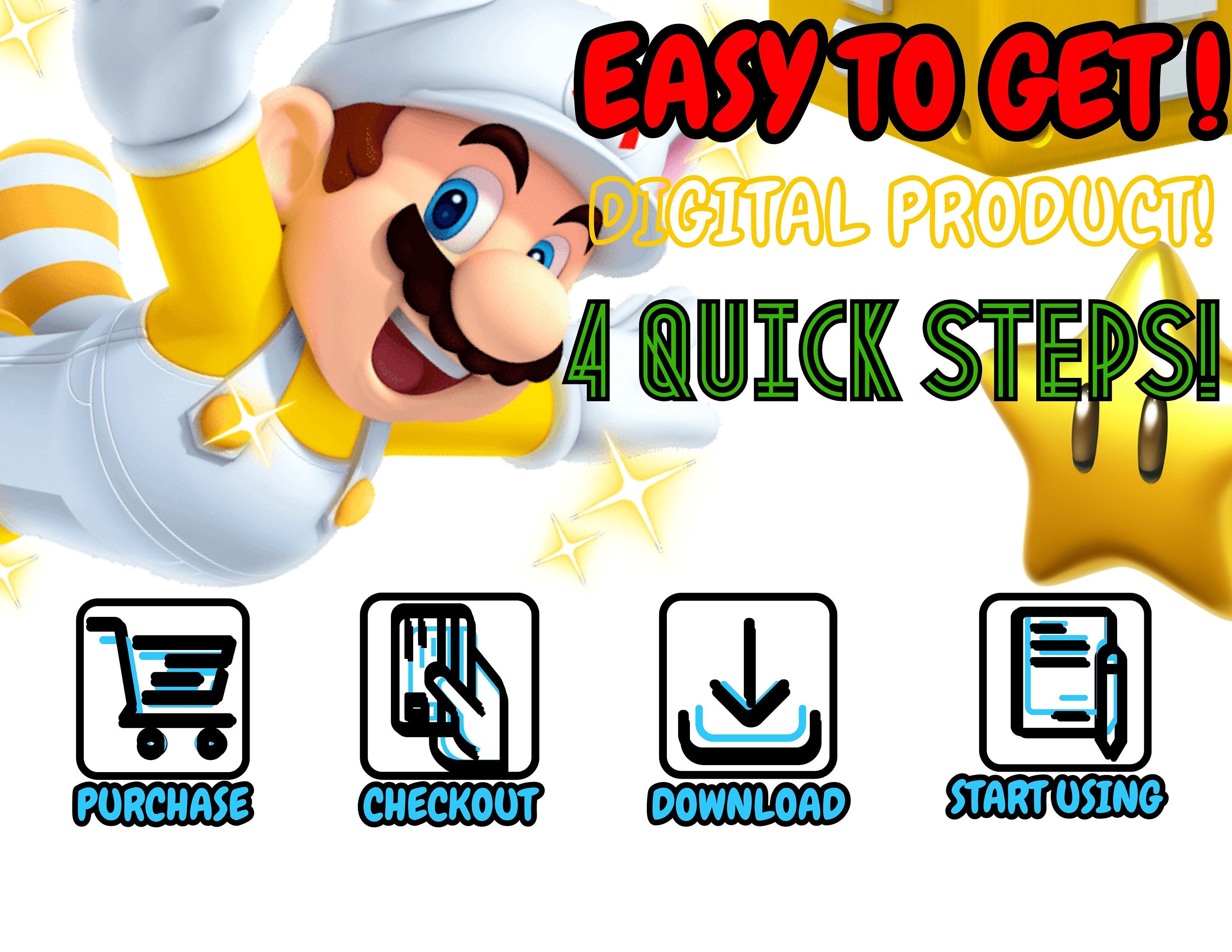 SUPER MARIO BROS +60 Hd Images Frames Background Elements and More ...
