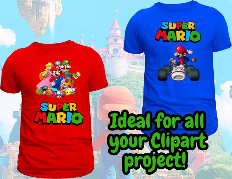 SUPER MARIO BROS +60 Hd Images Frames Background Elements and More ...