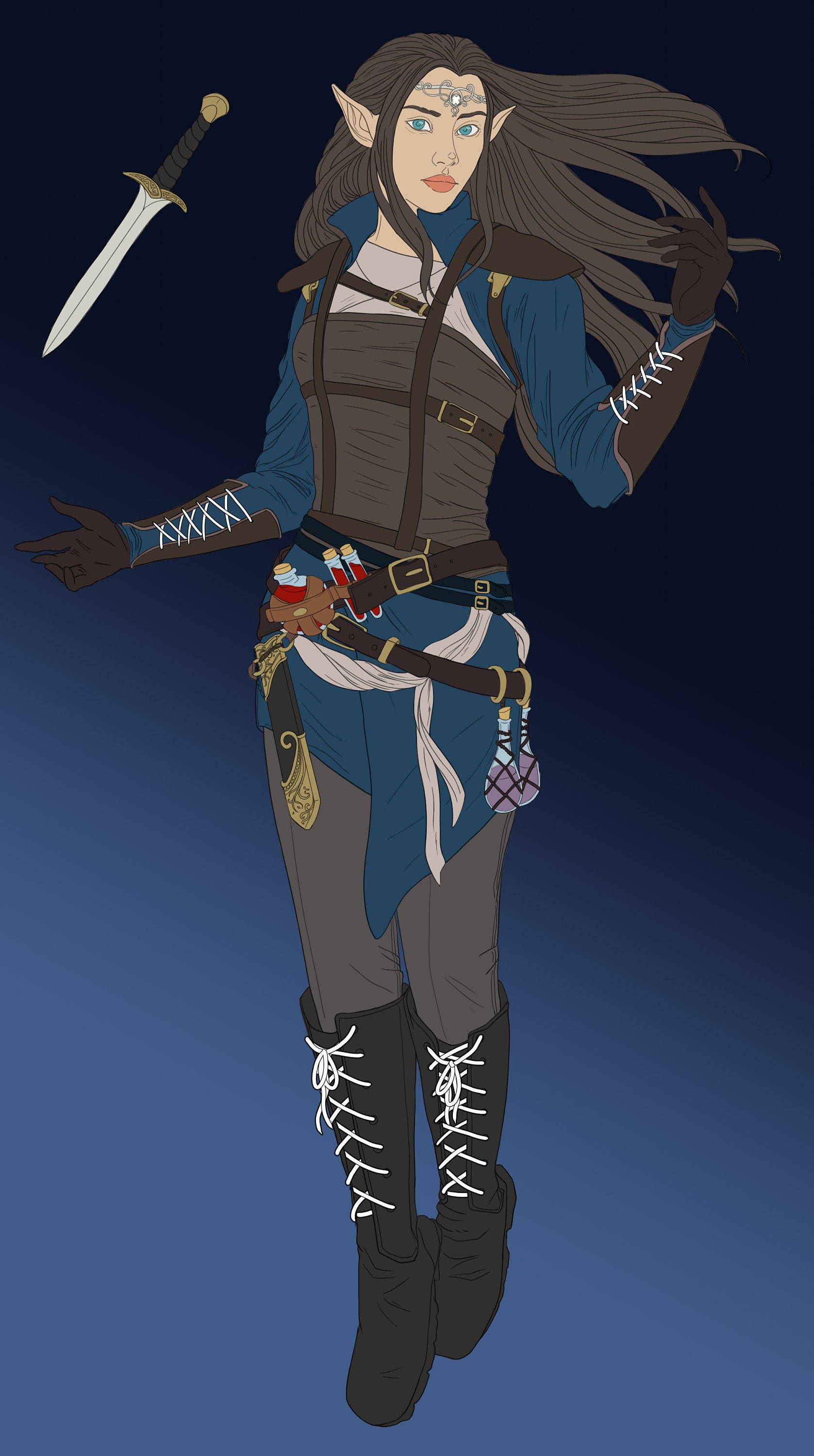 Custom Character Commission: Digital Character Art, Dnd/dungeons and ...