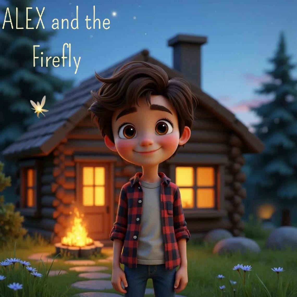 Alex and the Firefly Magical Children's Book, Firefly Adventure Story ...