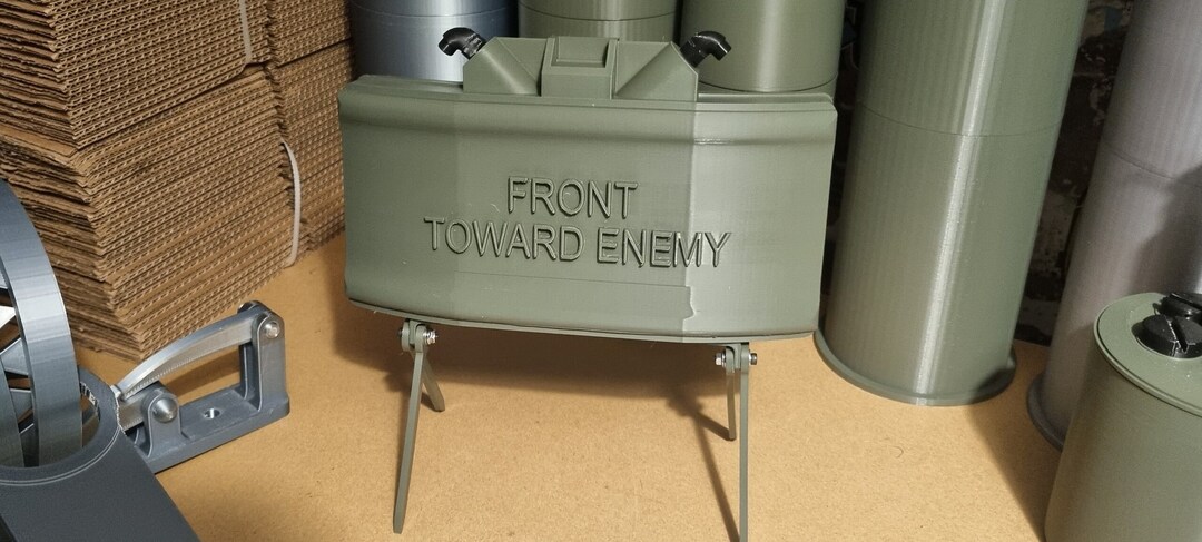 Claymore Fake Anti-personnel Mine 3D Printed Inert Plastic Replica ...