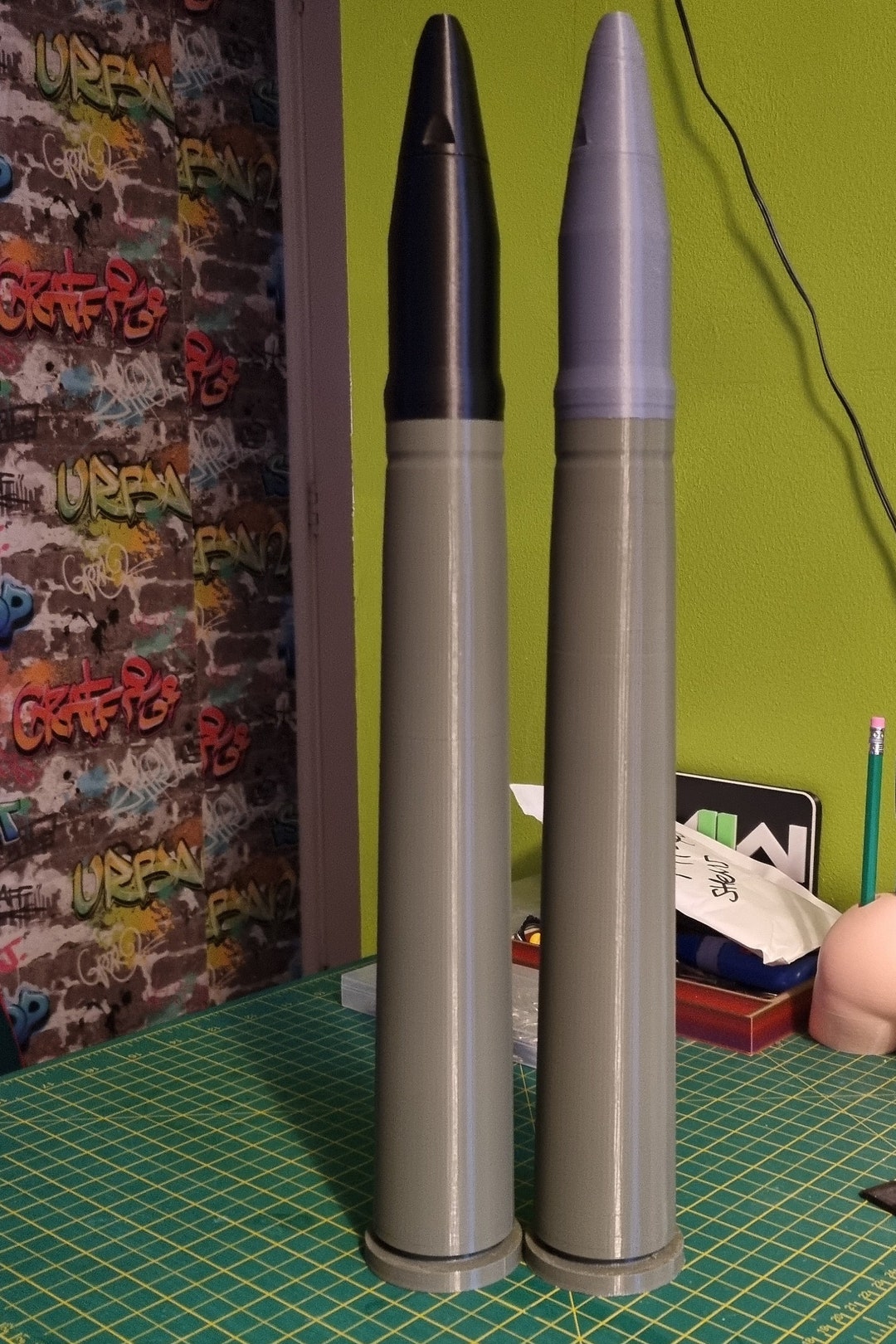 Bofor 40mm L60 Shell Round and Casing Replica 3d Printed Reenactment ...