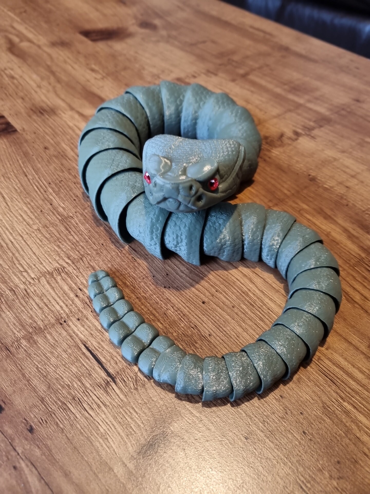 26" Rattle Snake. Fidget 3d Printed Flexi Pets. ,,offical Seller ...